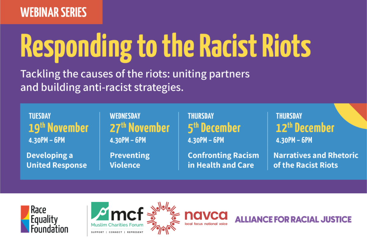 Responding to the 2024 Racist Riots - Race Equality Foundation